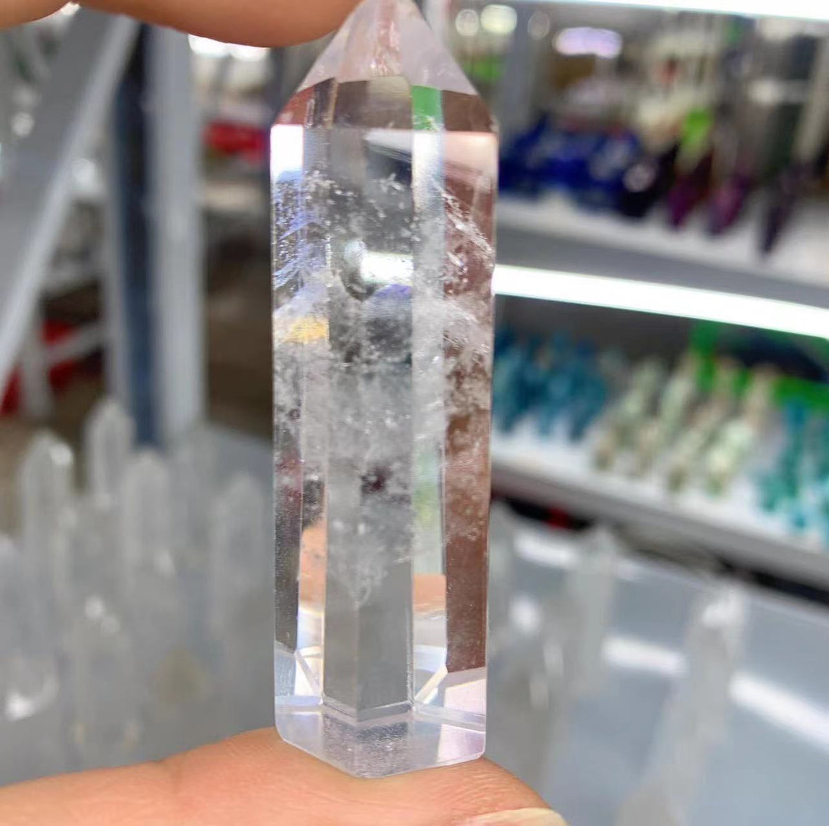 Clear quartz tower,$90 a Kilo – Yixiang Crystal wholesale