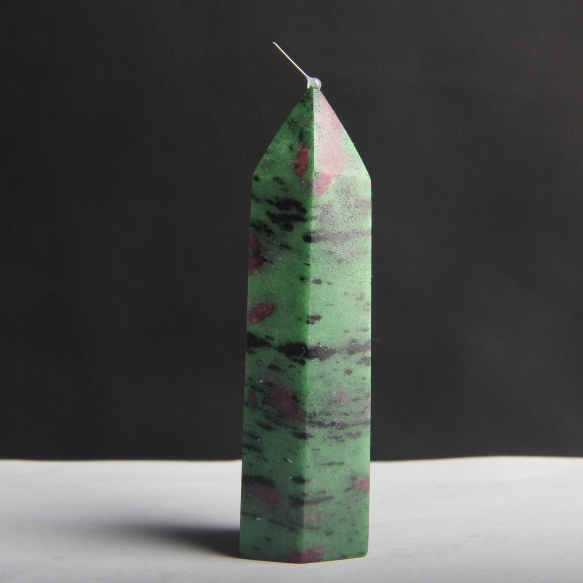 Ruby Zoisite Point tower $55 per kg – Yixiang Crystal wholesale